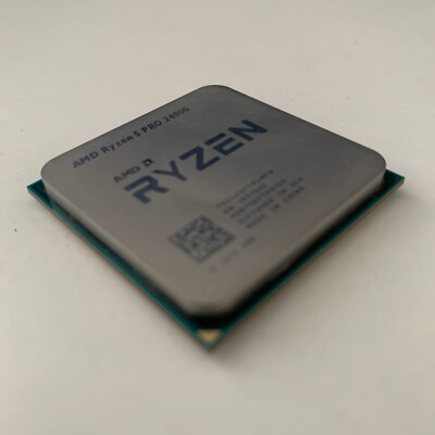 AMD Ryzen 5 PRO 2400G Quad core CPU, 3.6GHz, Socket AM4, Tested | eBay ...