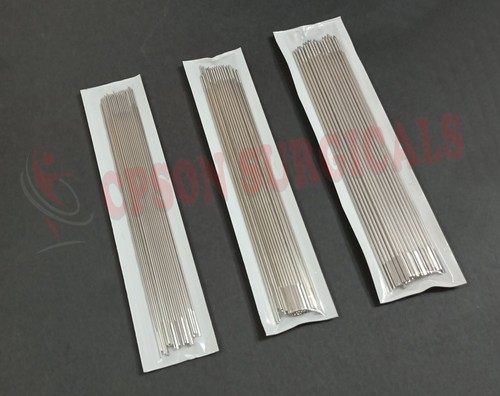 Threaded K Wire 1.5mm, 2.0mm & 2.5mm 9Inch ( lot of 150pcs) Veterinary ...