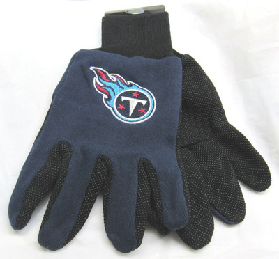 NFL Tennessee Titans Utility Gloves Navy w/ Black Palm McARTHUR | eBay