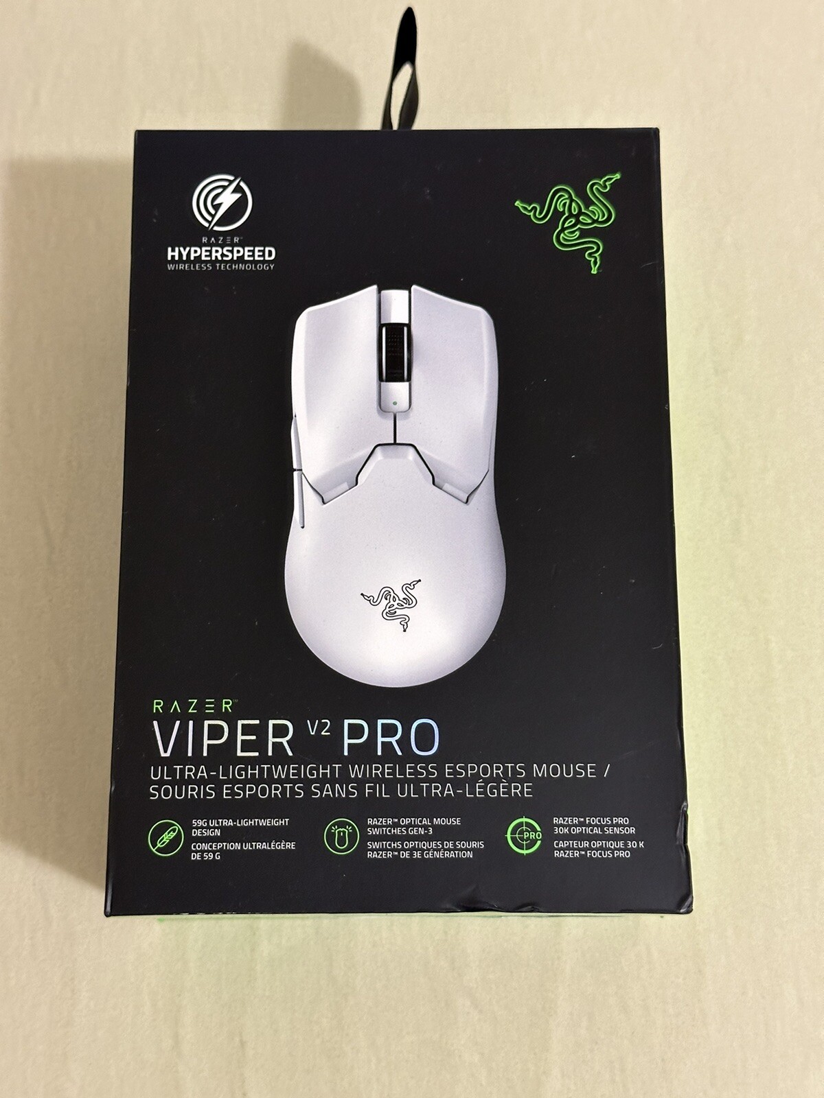Razer Viper V2 Pro HyperSpeed Wireless Gaming Mouse - Sealed ...
