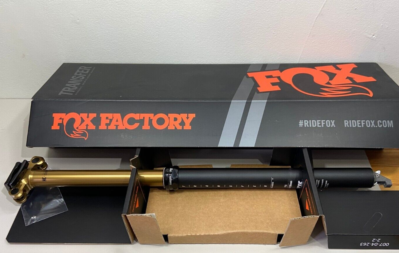New Fox Factory Transfer Seatpost Dropper Post 31.6mm 200mm Travel ...