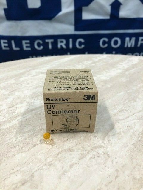 UY2-3M Scotchlok IDC Butt Connector, Yellow | eBay