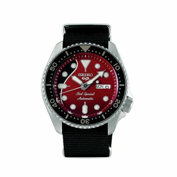 Seiko 5 Sports Red Men's Watch - SRPE83 for sale online | eBay