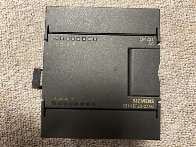 NEW-Siemens EM221 8DI IO Block 120/230vac, 6ES7221-1EF22-0XA0, use w/S7 ...