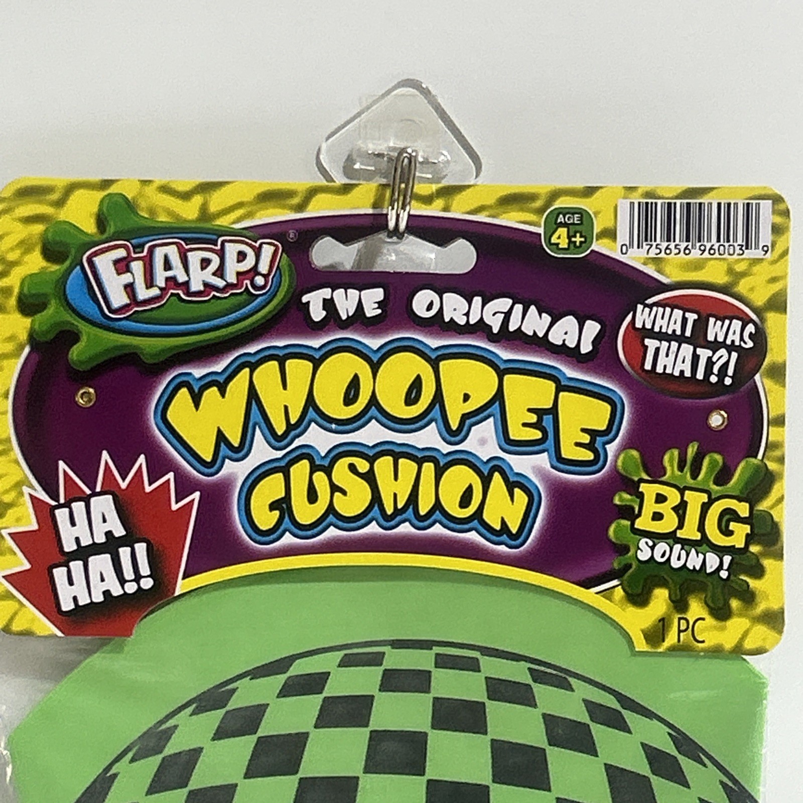 1997 JARU Whoopee Cushion Self Inflating Flarp Prank Joke Gag New Toy ...