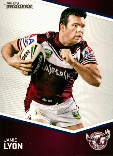 2014 MANLY SEA EAGLES NRL Card JAMIE LYON Traders | eBay Australia