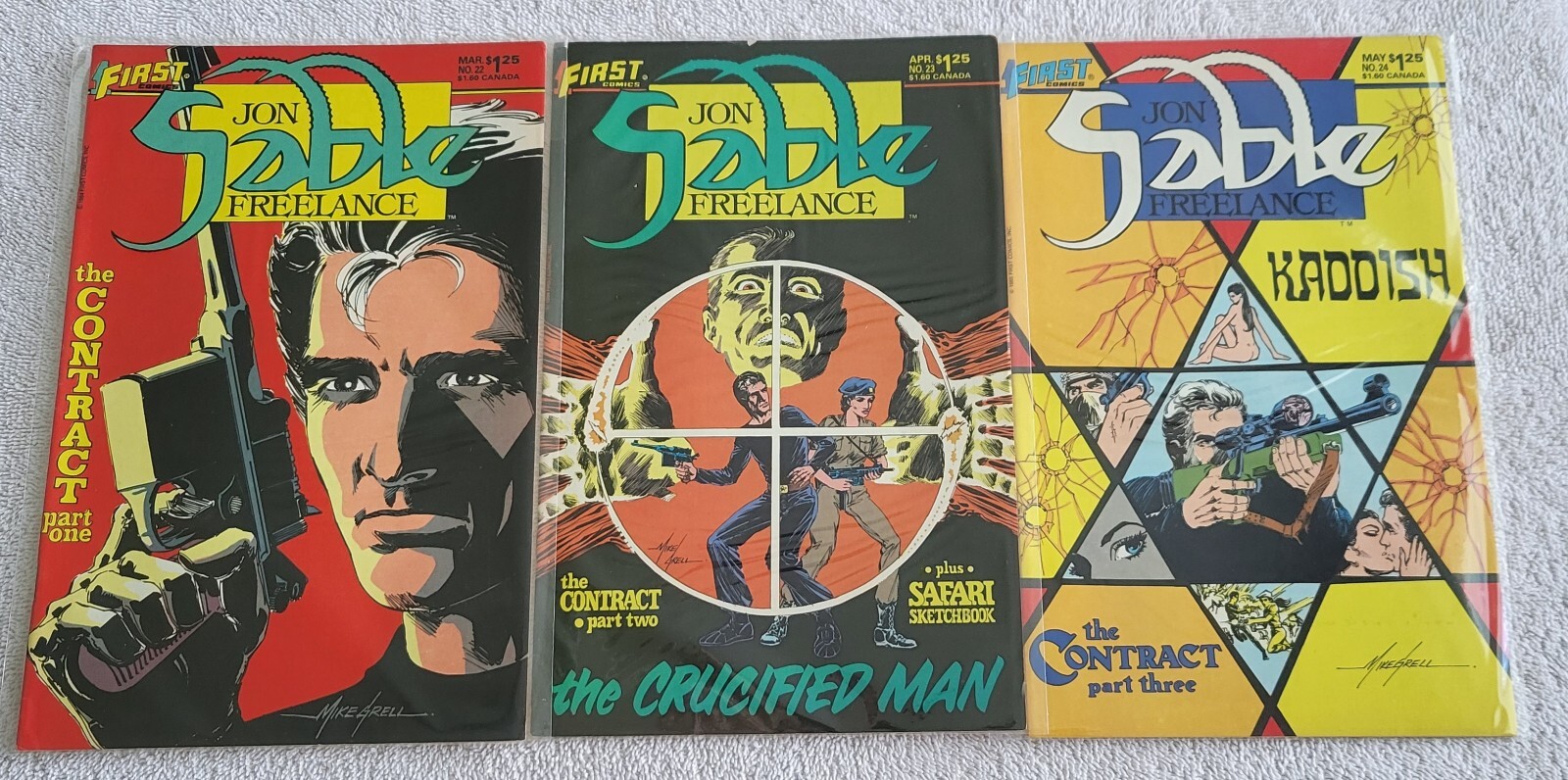 First Comic Books....Sable #22, 23, 24, 1985, Good Condition | eBay