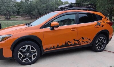 UNIVERSAL Subie Stars + Mountains Livery Graphic Kit - Vinyl Decal ...