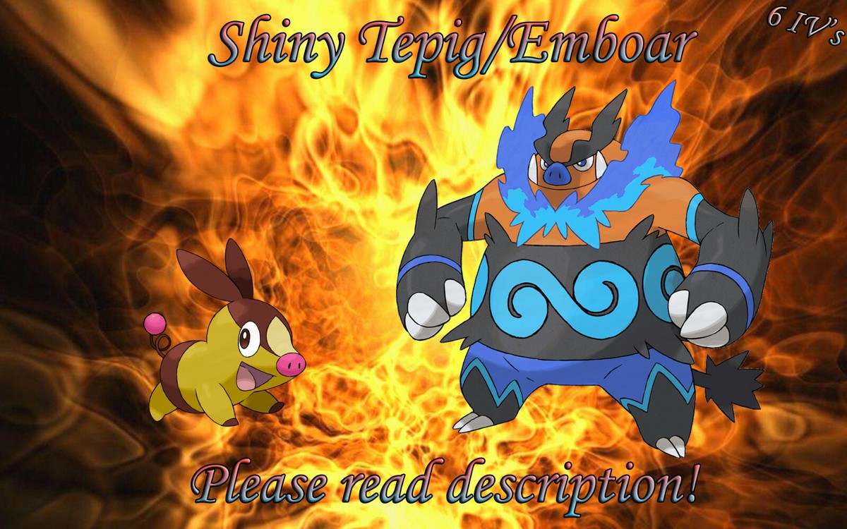 Shiny Emboar Pokemon X