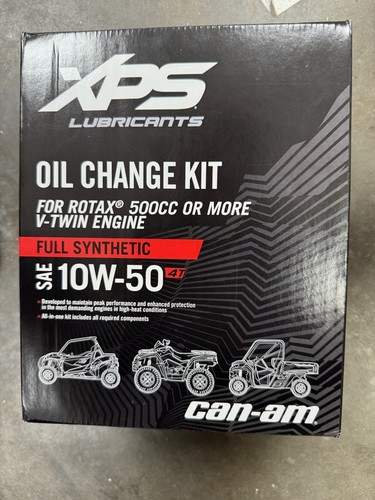 Can-Am XPS 4T 10W-50 Synthetic Oil Change Kit for Rotax 500 cc+ or V ...