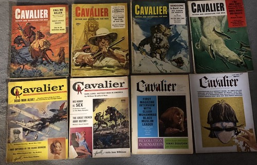 Cavalier Magazine Lot Of 8 Including Vol. 6 #58 April 1958 RARE HTF | eBay