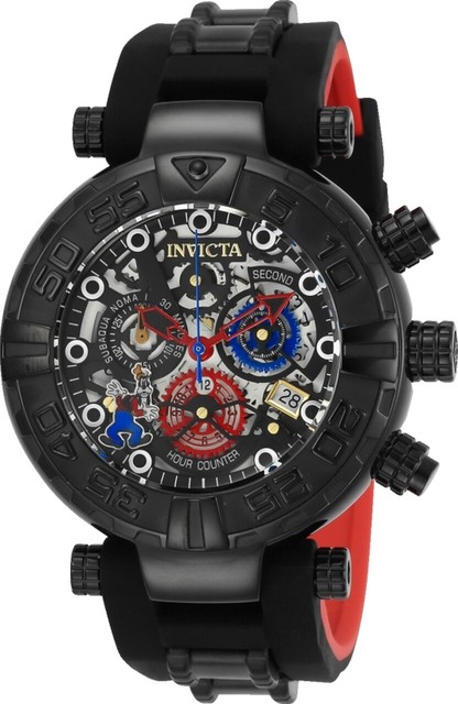 Invicta Disney Limited Edition Goofy Mens Watch w/ Disney 3 Slot Dive ...