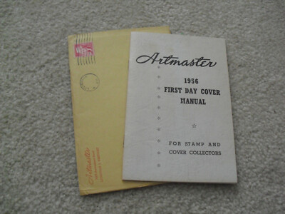 Vintage 1956 Booklet Artmaster 1956 First Day Cover Manual with ...