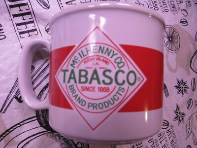 Tabasco Hot Sauce Ceramic Coffee Cup - Mug | eBay