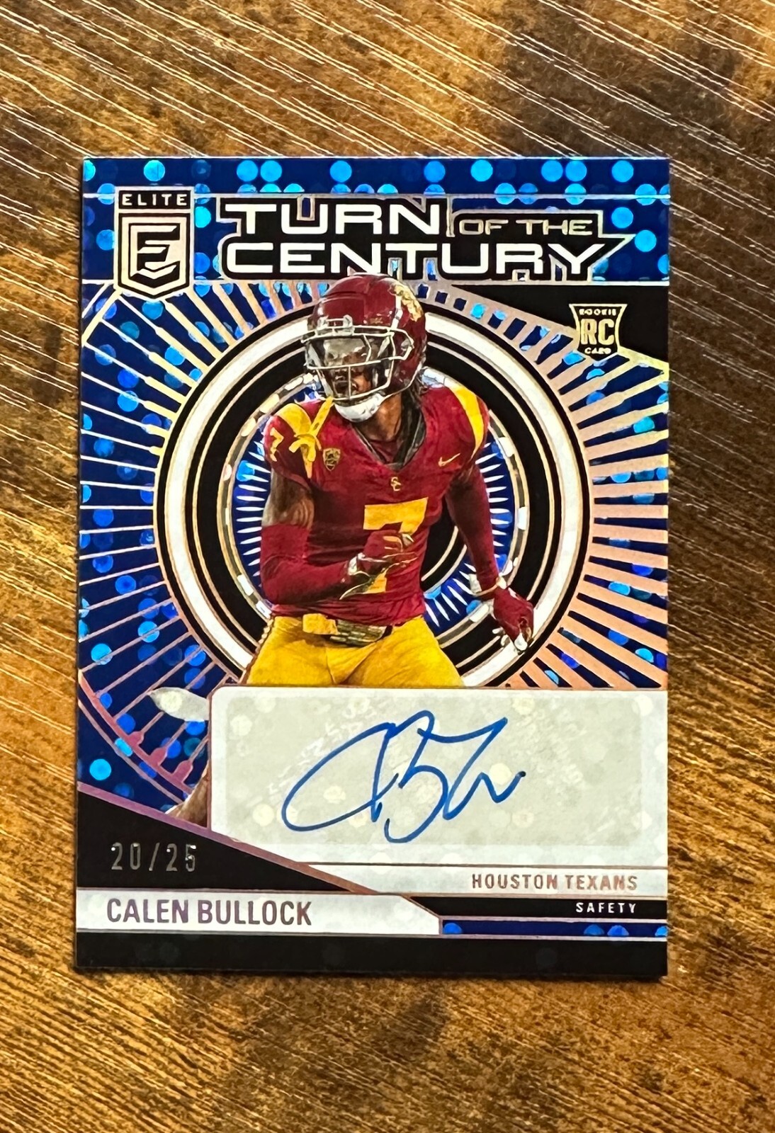 Calen Bullock 2024 Elite #TCA-CBU Turn of the Century Autographs - Blue ...