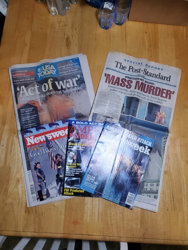 September 11th USA Today Post Standard Newsweek Magazine | eBay