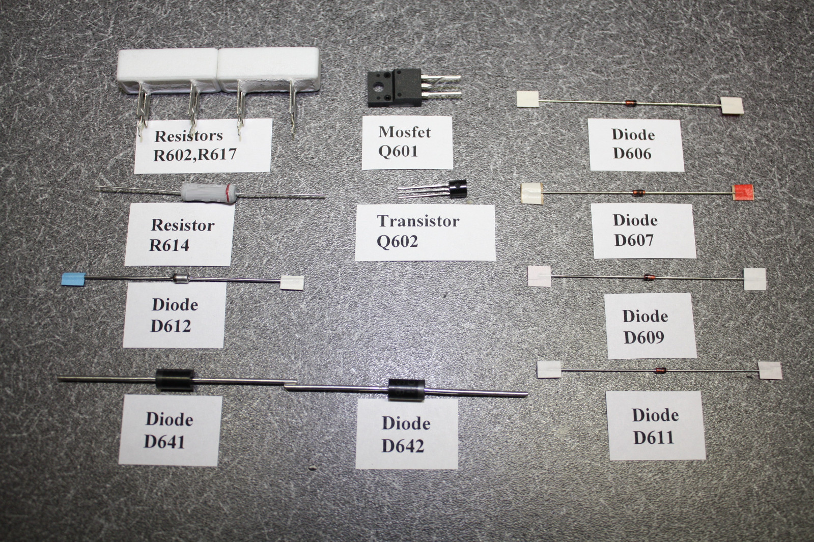 Emerson LC260EM2 BA01A0F0102 3_A A01A1MPW Power Supply Repair Parts Kit ...