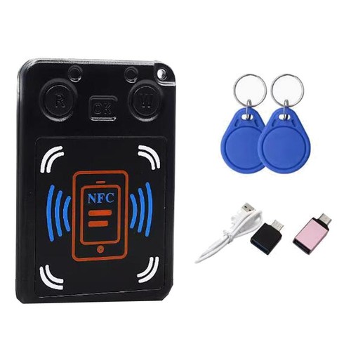 2X (NFC-PM8 RFID Chip Card Copier NFC Encryption Key Reader Dup4085 ...