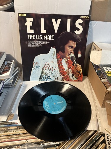 ELVIS PRESLEY THE U.S. MALE LP CAMDEN RCA 1975 UK FIRST PRESS VINYL | eBay