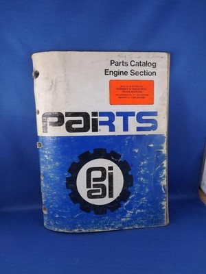 PAI PARTS CATALOG ENGINE SECTION TRUCK REPAIR MAINTENANCE | eBay