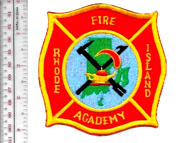 Rhode Island Fire Academy RIFA Firefighter Training Patch Rhode Island ...