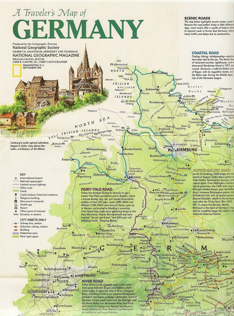 Germany Cities Map 2017