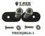 1972-1986 Jeep CJ5, CJ6, CJ7 & CJ8 Scrambler Headlight Adjuster Kit ...
