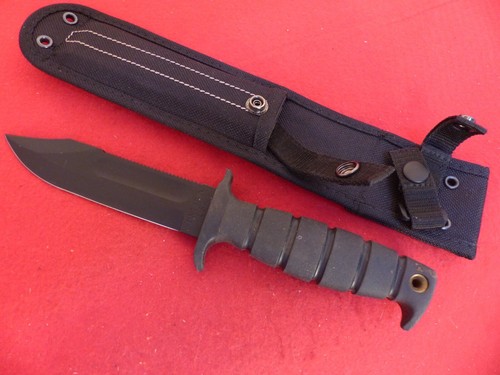 Ontario USA Spec Plus Survival 10.5" OAL knife & sheath mint | eBay