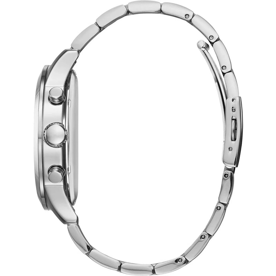 Guess Men's Classic Chronograph Silver Dial Watch - W0668G7 NEW | eBay