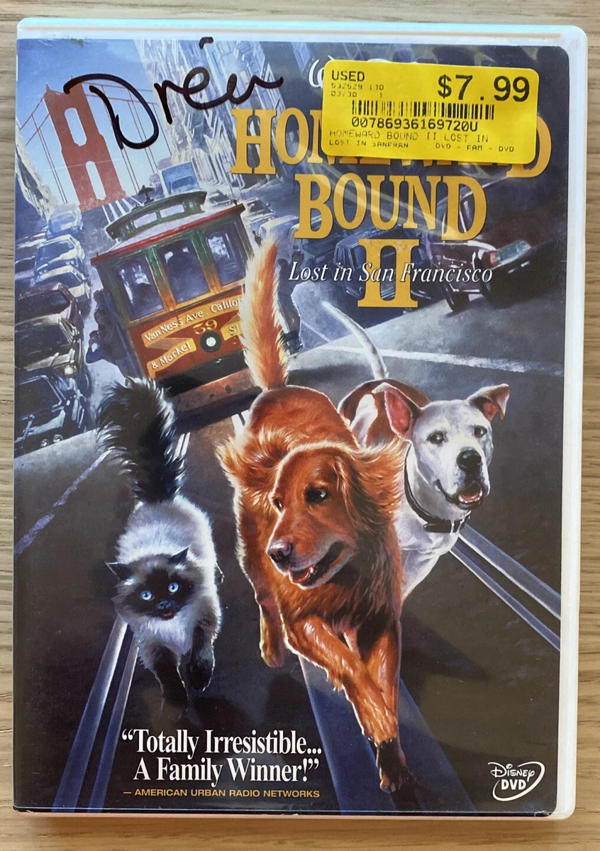 Homeward Bound 2 Lost In San Francisco Dvd