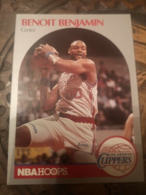 Carte Collection Nba Hoops Los Angeles Clippers # 142 Benoit Benjamin ...