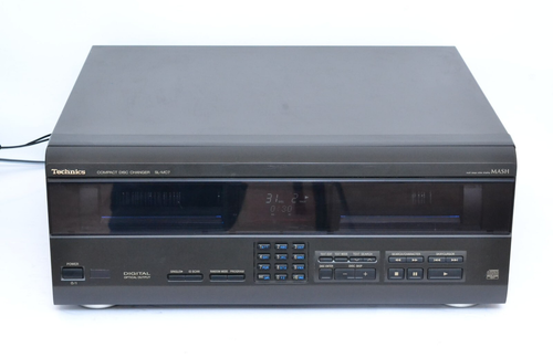 Technics SL-MC7 CD Changer 110 Compact Disc Capacity Tested Works, No ...