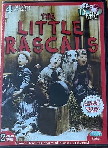 The Little Rascals 4 Episodes & Bonus Disc of Classic Cartoons! - DVD ...