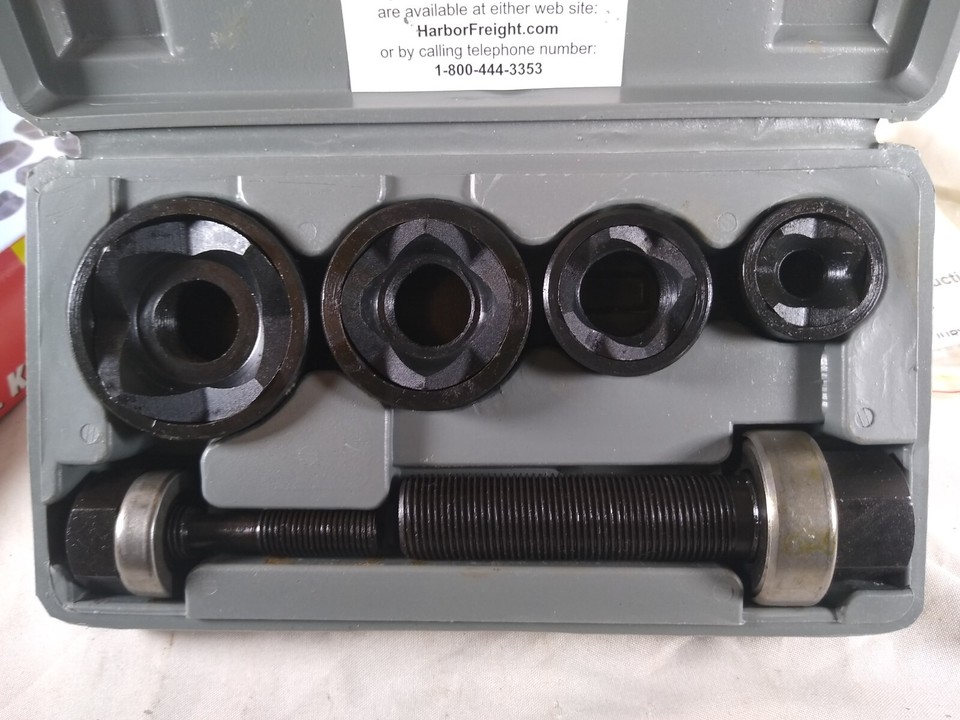 NEW Central Forge Harbor Freight Tools Punch Set-Knock Metal Kit Item ...