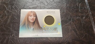 2013 Cryptozoic Fringe Season 3 costume wardrobe Anna Torv BOLIVIA M6 ...