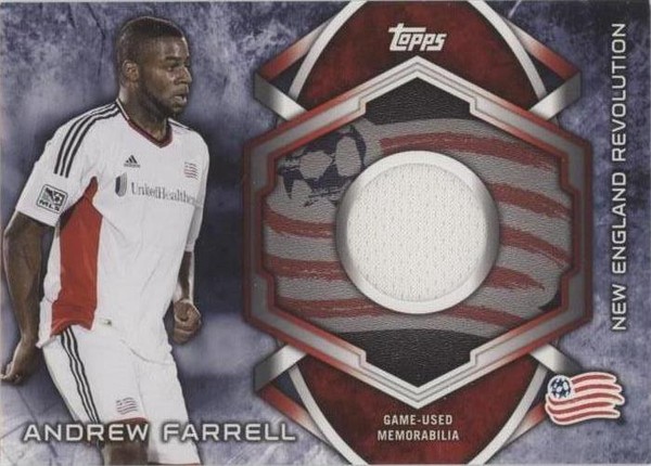 2014 Topps MLS - Kits Relics #KIT-AF Andrew Farrell (MEM) for sale ...