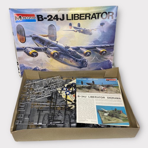 1976 Monogram 1/48 B-24j Liberator Scale Model Kit 5601 for sale online | eBay