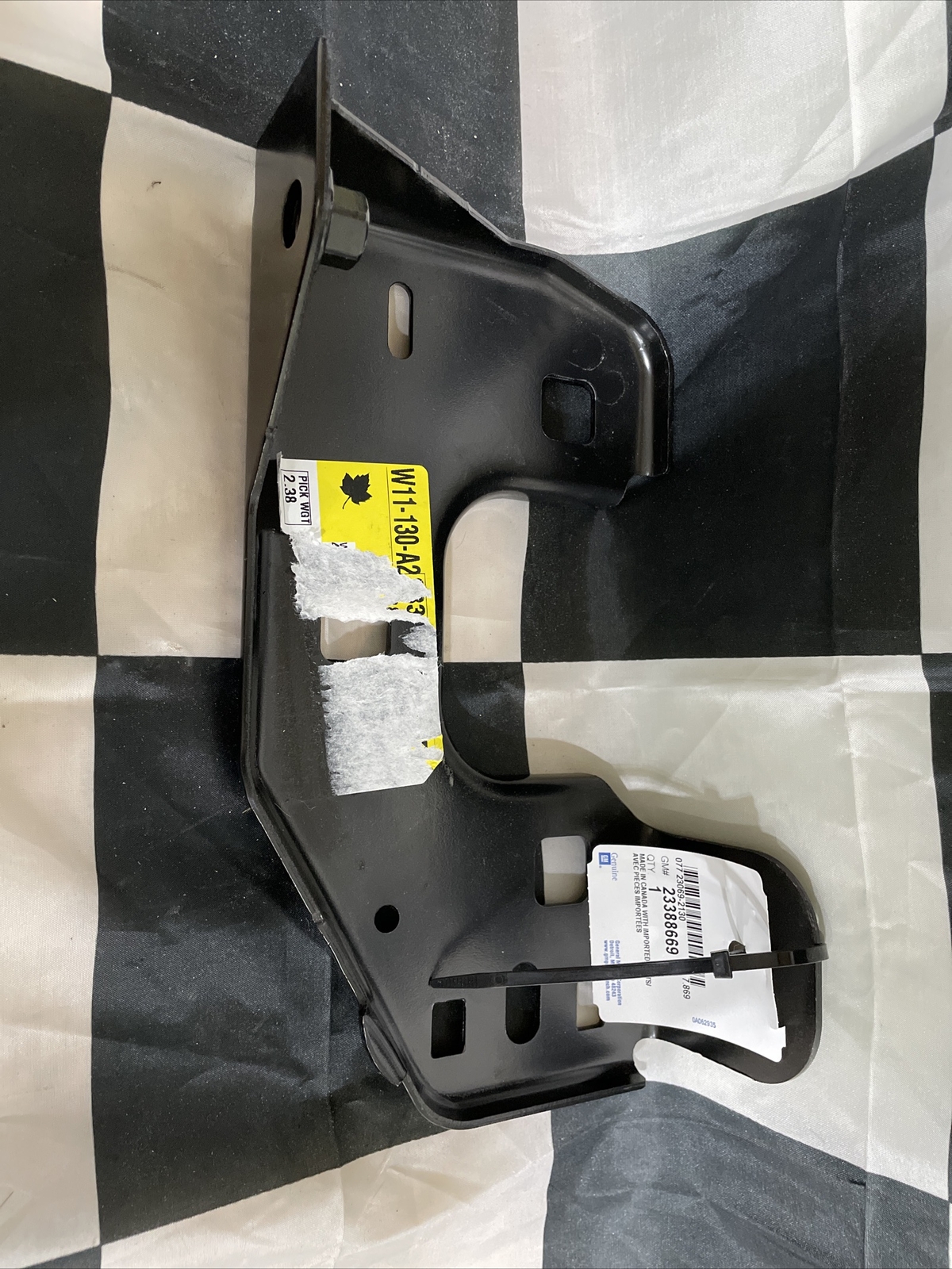 Genuine Front Passenger Side Bumper Impact Bar Bracket 23388669 | eBay