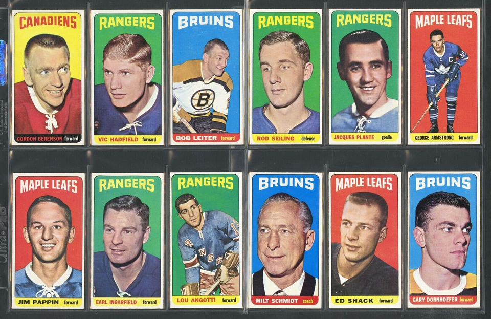 1964 TOPPS HOCKEY COMPLETE SET (110) NM TO NM-MT PSA 8 FINEST SET FOR UP TO $30K | eBay