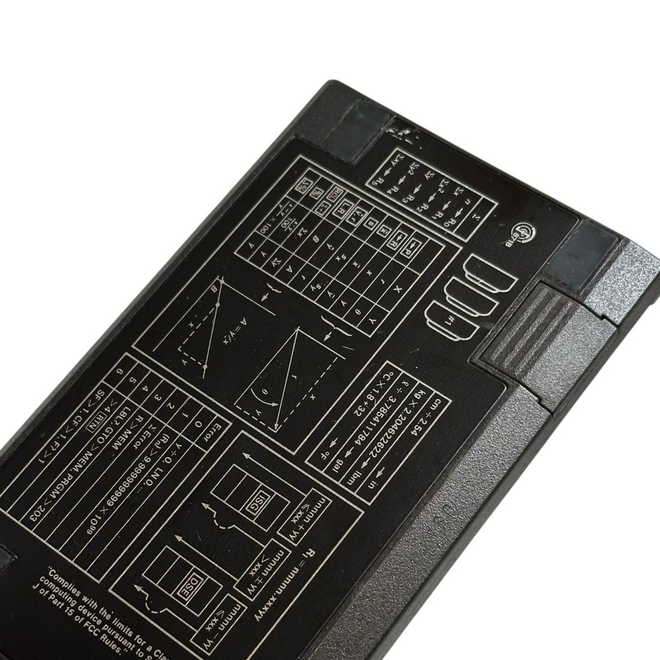Hewlett-Packard HP 11C Scientific Calculator (WORKS/READ DESCRIPTION ...