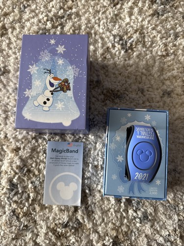 Disney Parks 2021 Epcot Festival Of The Holidays Frozen Olaf LE Magic ...