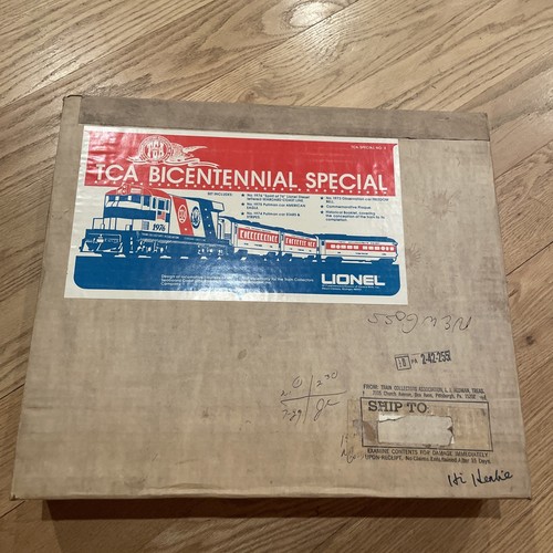 Vintage Lionel TCA O Gauge Bicentennial Special No.2. 6-1976 | eBay