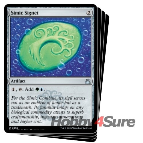 Simic Signet X4 M/NM Magic: The Gathering MTG Ravnica Remastered | eBay