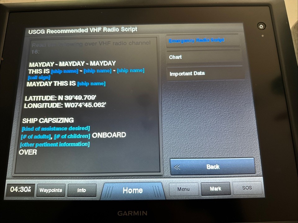Garmin GPSMAP 8212 Touch Screen GPS Chartplotter Multi Funtion Display ...