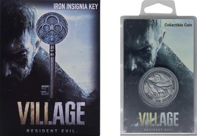 Resident Evil Village Limited Edition Metal Coin + Key Replica RE8 ...
