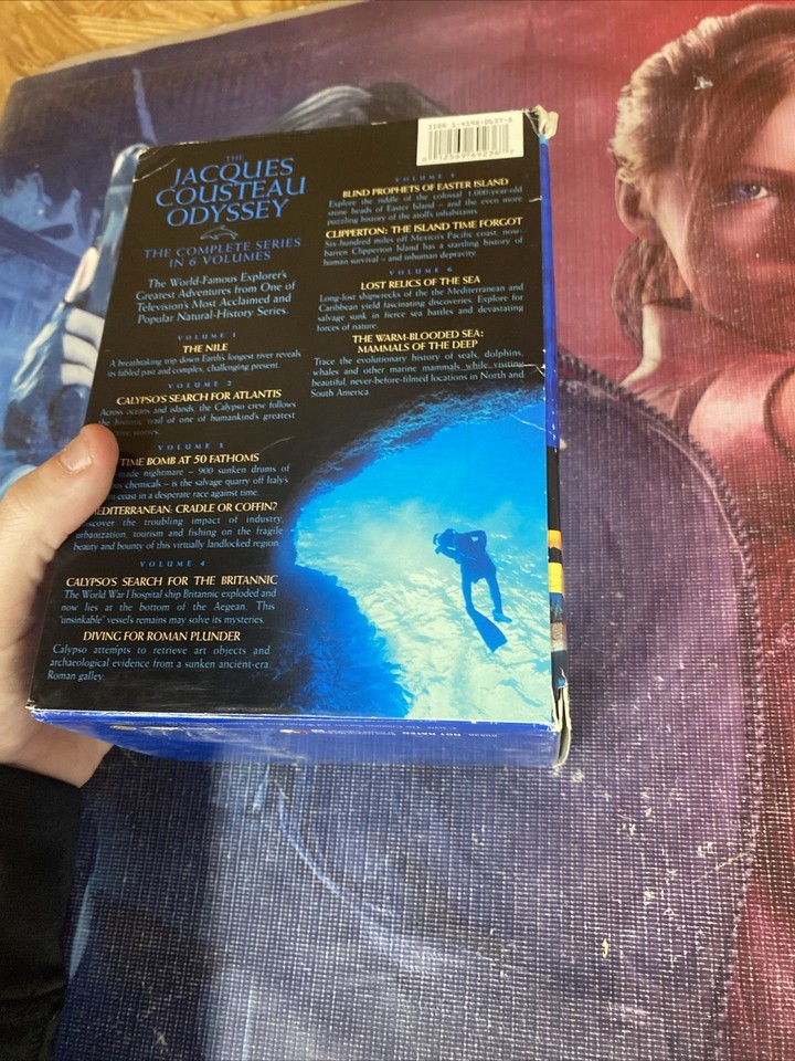 Jacques Cousteau Odyssey Complete Series 6 DVD Set Cousteau Collection ...
