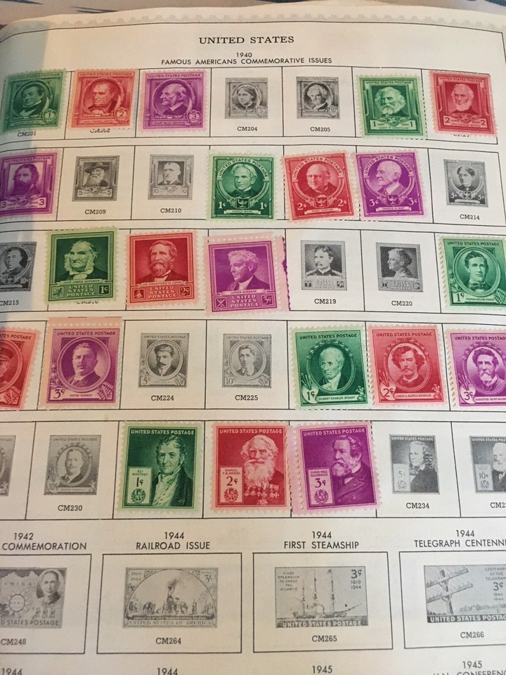 The New World Wide Postage Stamp Album 1900s Great Condition. | eBay