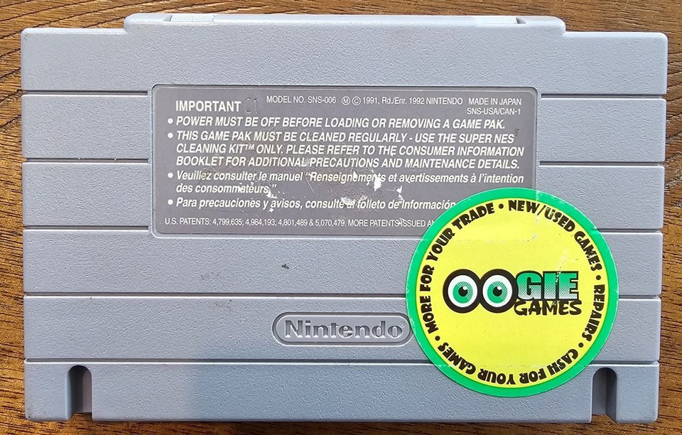 Nickelodeon Guts Cartridge Only - SNES Super Nintendo | eBay