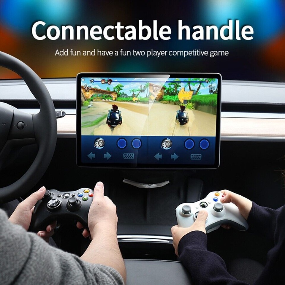 4-in-1 Multi Port Glove Box USB Hub Tesla Model 3 Y Flash Drive Docking ...