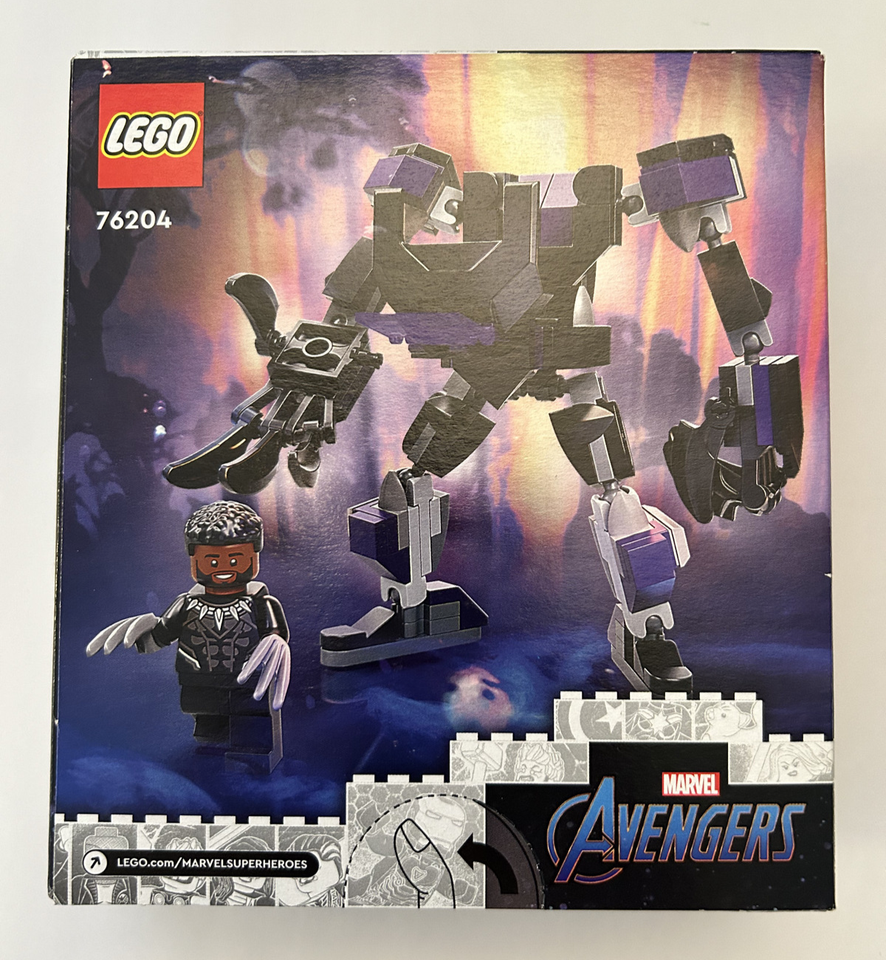 NEW LEGO 76204 Marvel Avengers Black Panther Mech Armor 673419355933 | eBay